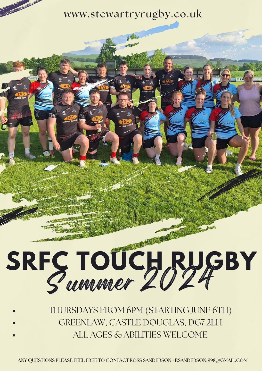 Summer Touch Rugby! | Stewartry Rugby Club